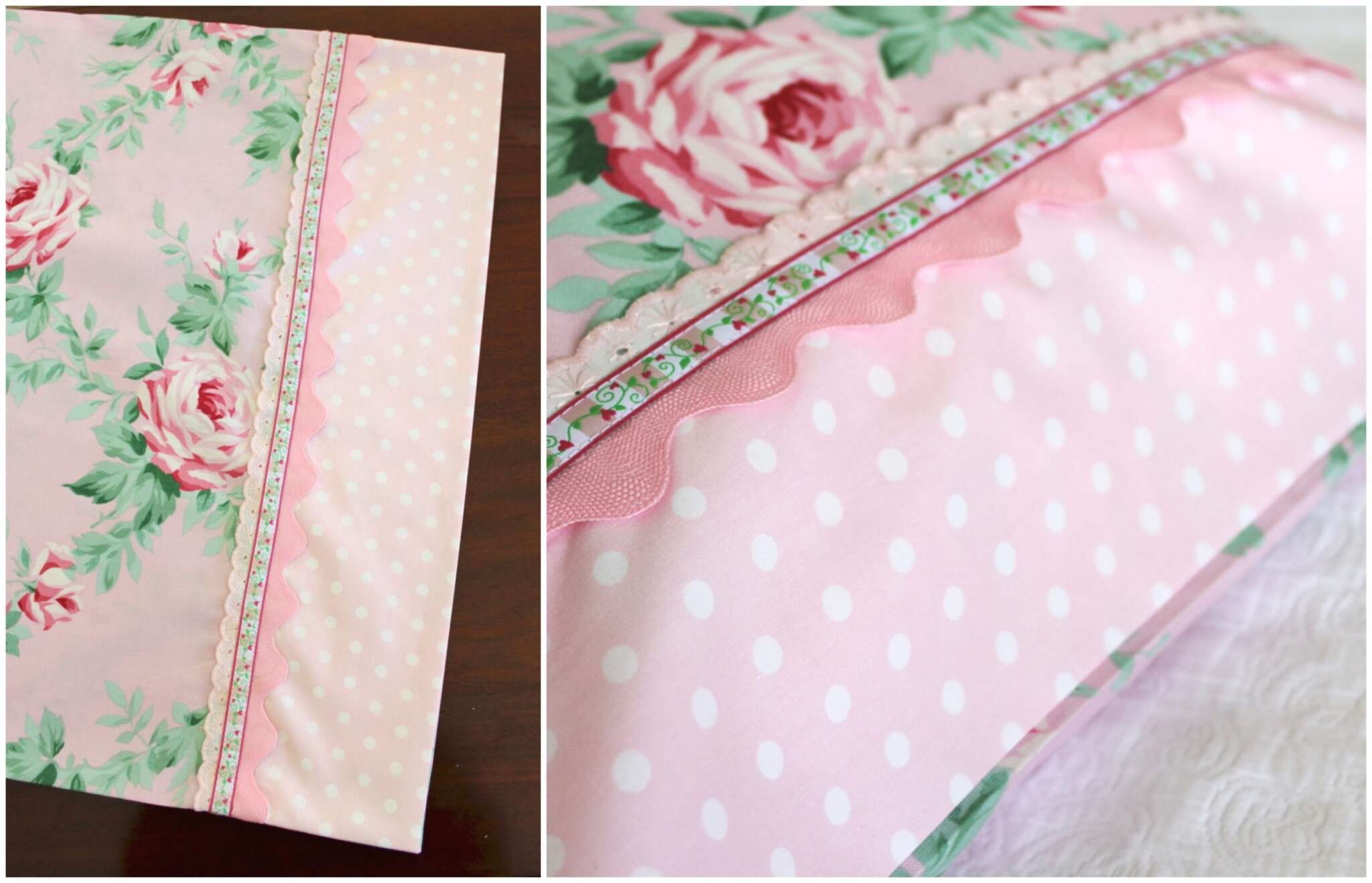 Make a Pretty Pillowcase - Molly and Mama
